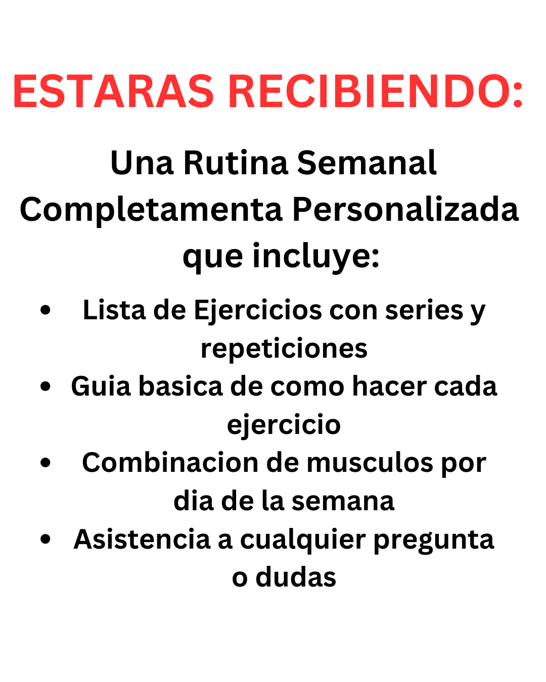 Obten tu Rutina Semanal Personalizada (Detallada) – Ta Potente